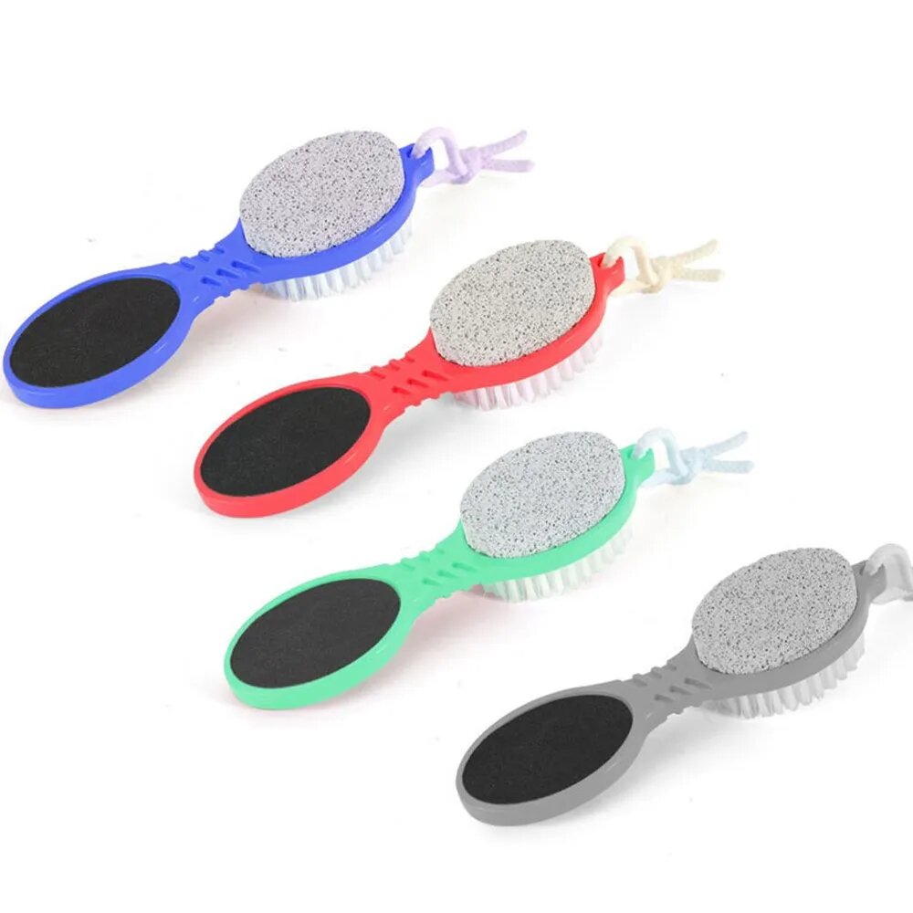 4 Штуки Удалителей Загрубевшей Кожи, Из Нержавеющей Стали и Пемзы