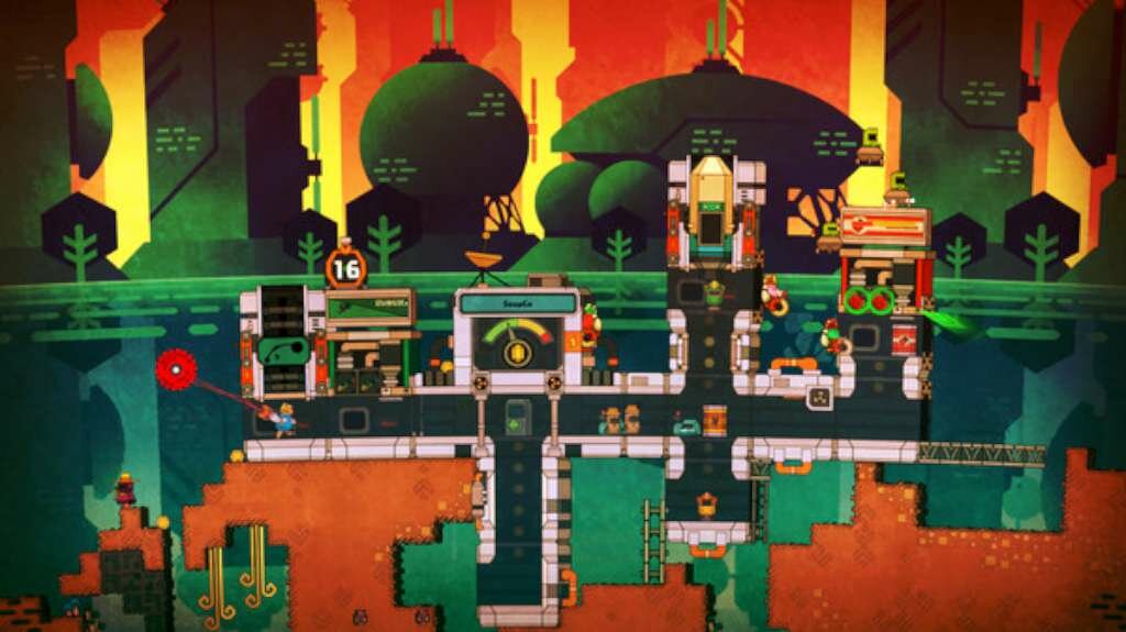 PixelJunk Nom Nom Galaxy PC Steam Ключ • Активация Steam • регион Весь мир