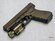 Игрушечное оружие Glock 17, тактический набор, с ИК-фонарем, для мальчиков, черн...