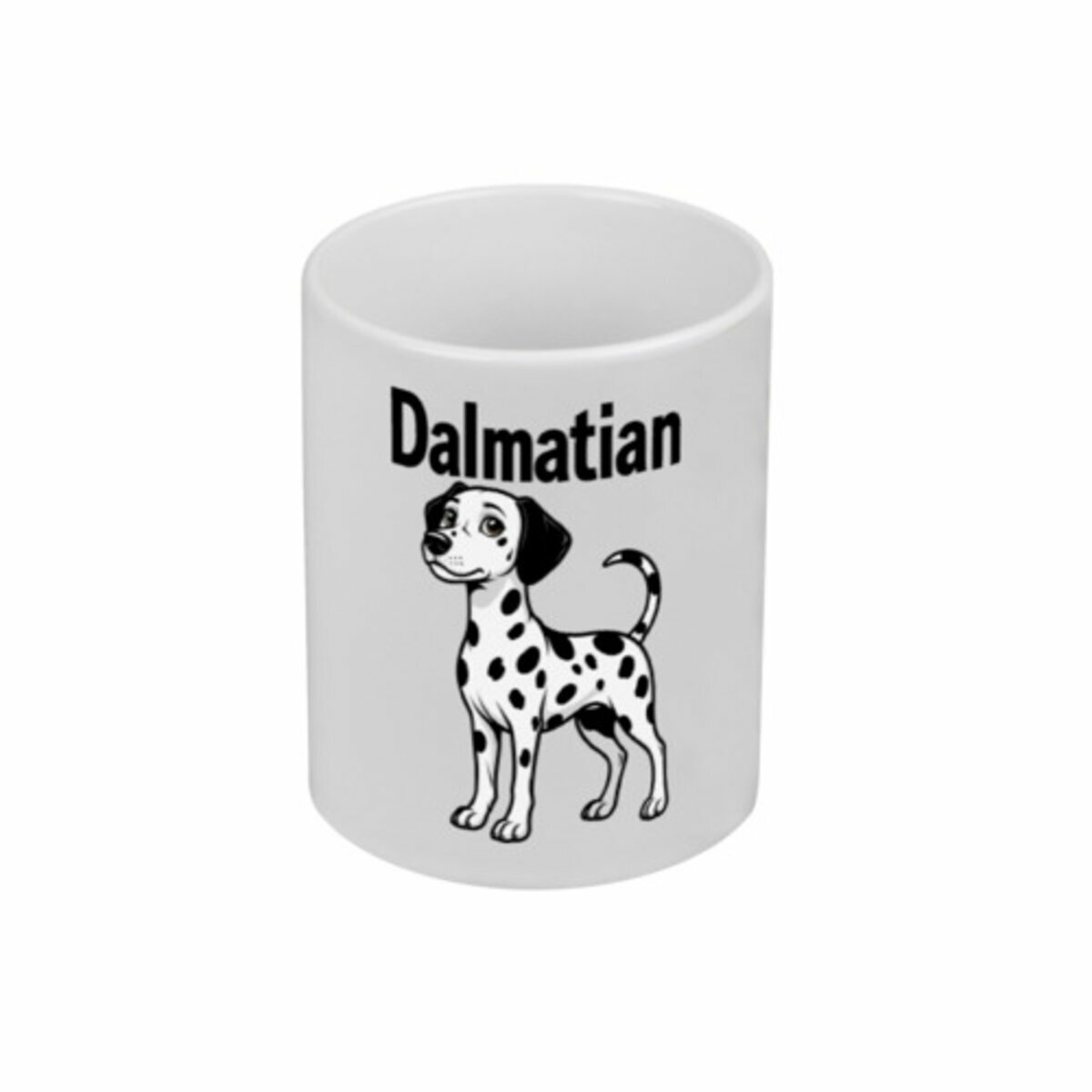 Кружка «Милый пятнистый далматинец» (белый)