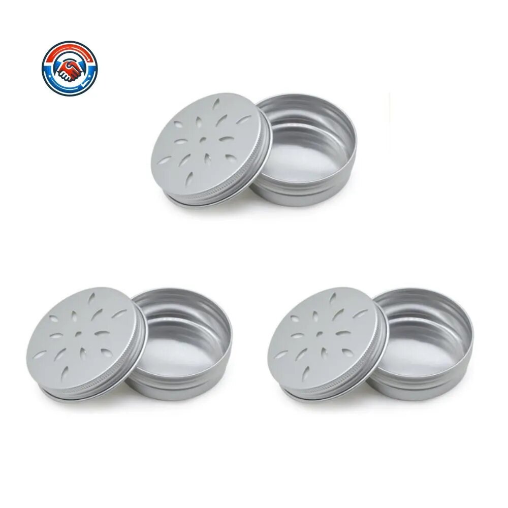 Алюминиевые миски-головоломки для дрессировки собак по запаху, комплект из 3 металлических баночек с дырочками для обучения поиску и активности