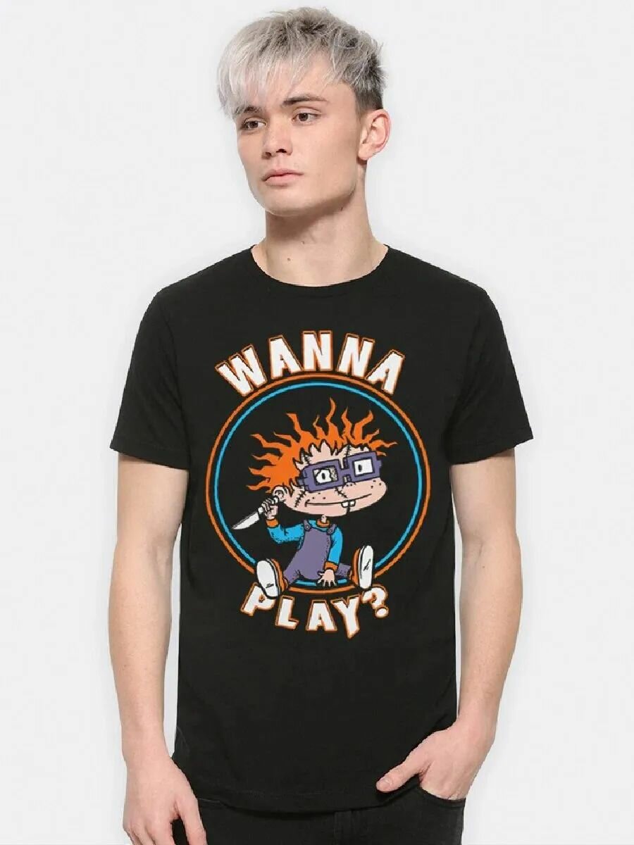 Футболка с принтом Футболка с принтом Чаки / Мужская