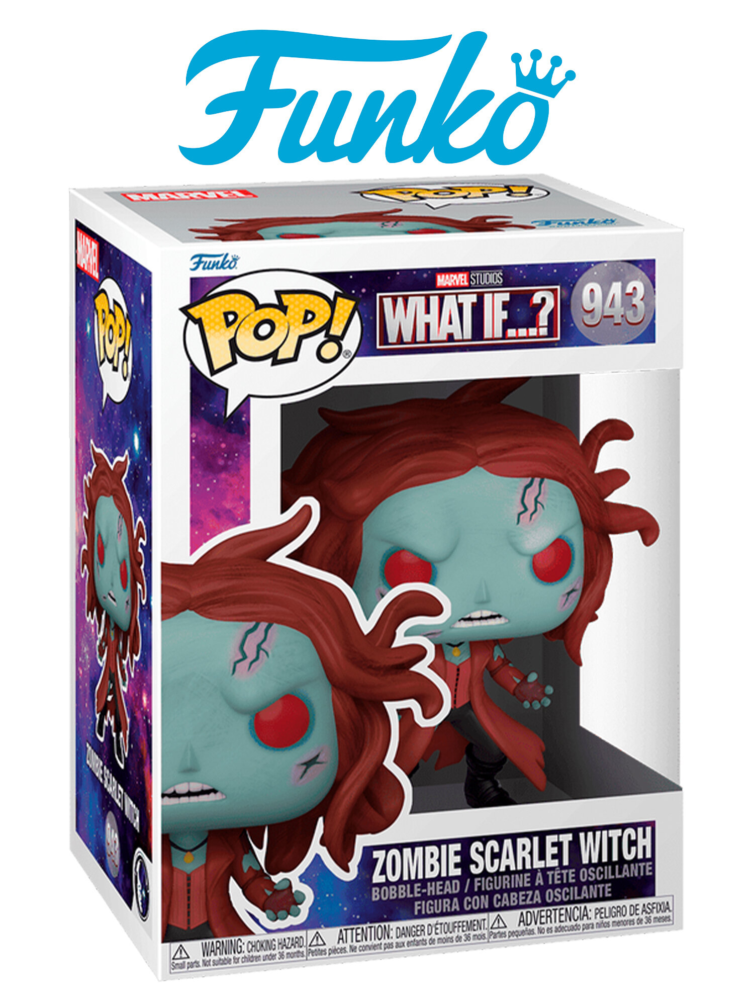 Фигурка Funko POP! Zombie Scarlet Witch (943) Marvel