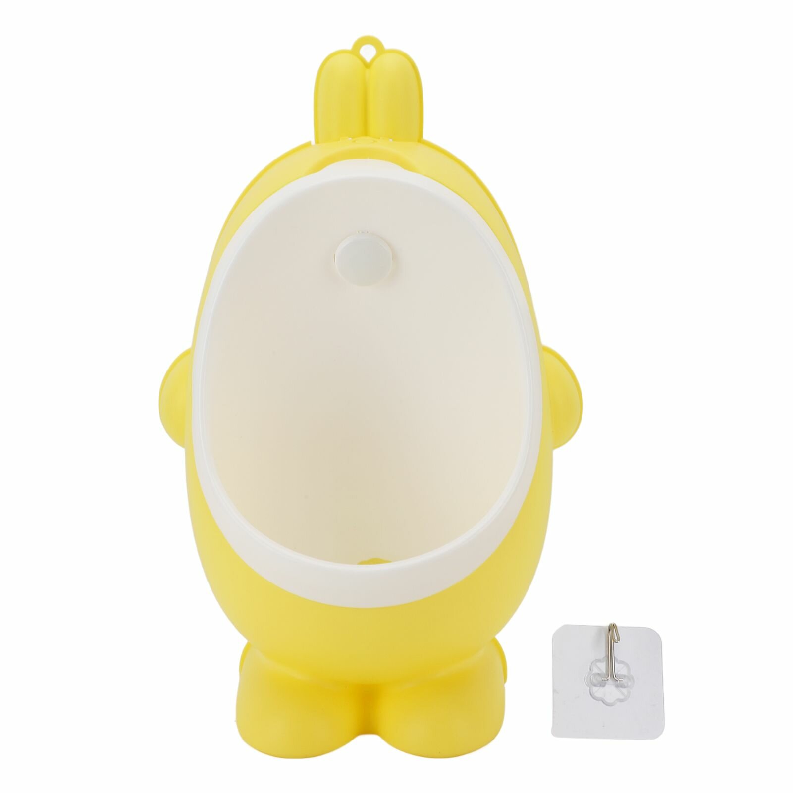 Детский писсуар для приучения к горшку, съемный, с мишенью (желтый)