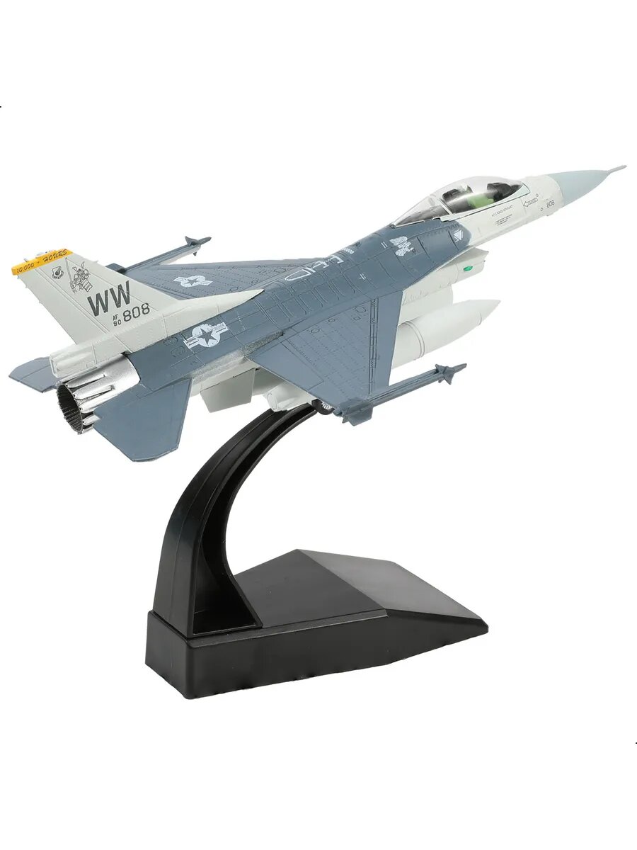 Истребитель F-16C Misawa 35th FW 1:100 металл
