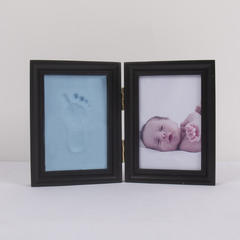 Глина для отпечатков ручек и ножек младенца, подарок с отпечатками ручек и ножек для младенцев, памятный подарок новорожденному, подарок на первый день рождения.