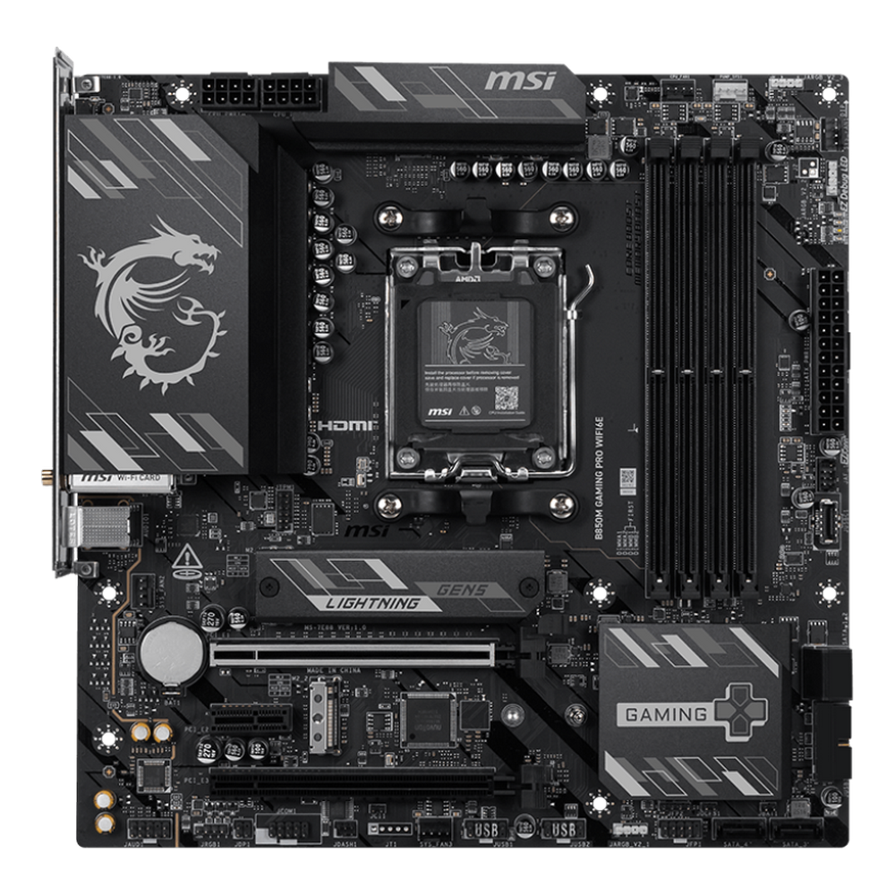 Материнская плата MSI B850M GAMING PRO WIFI6E rev