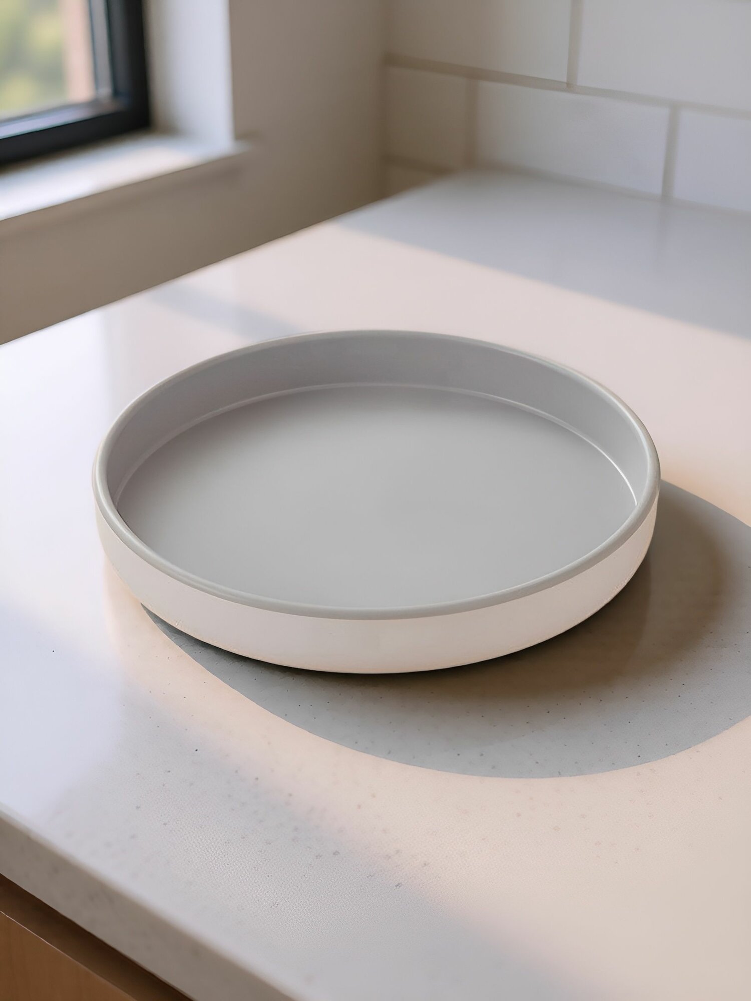 Поднос вращающийся, ABS пластик/полипропилен, поворотный, 25см