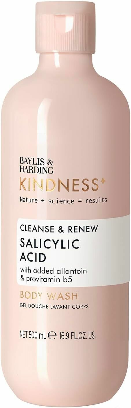 Baylis & Harding - Kindness+ Salicylic Acid Cleanse Renew Body Wash Гель для душа 500 мл
