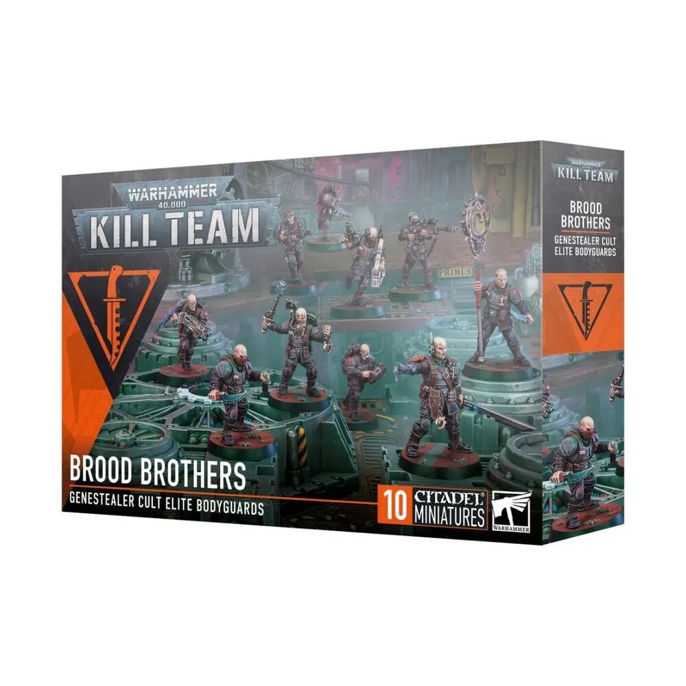 Warhammer 40000 миниатюры - KILL TEAM: BROOD BROTHERS (10 миниатюр)