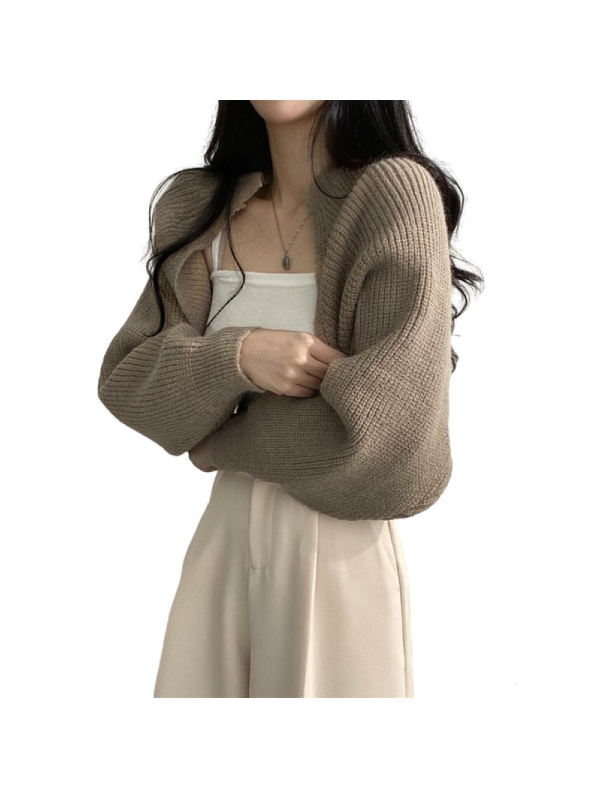 Женский болеро, Цвет Хаки