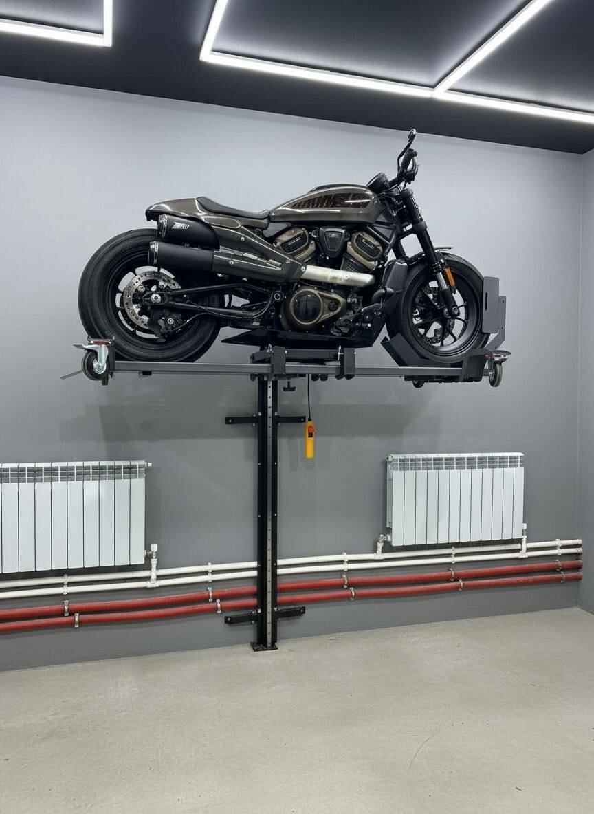 Мото подъемник 1Grip / Мото лифт, для хранения мотоциклов (эндуро, дрожных)