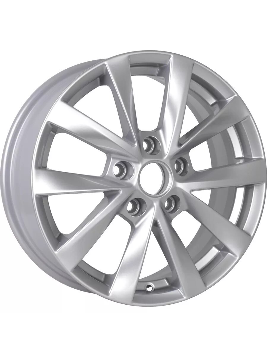 Диски автомобильные KDW KD1636 (ZV 16_Corolla) R16x6.5 5x114.3 ET45 CB67.1 Silver_Painted (КС863)