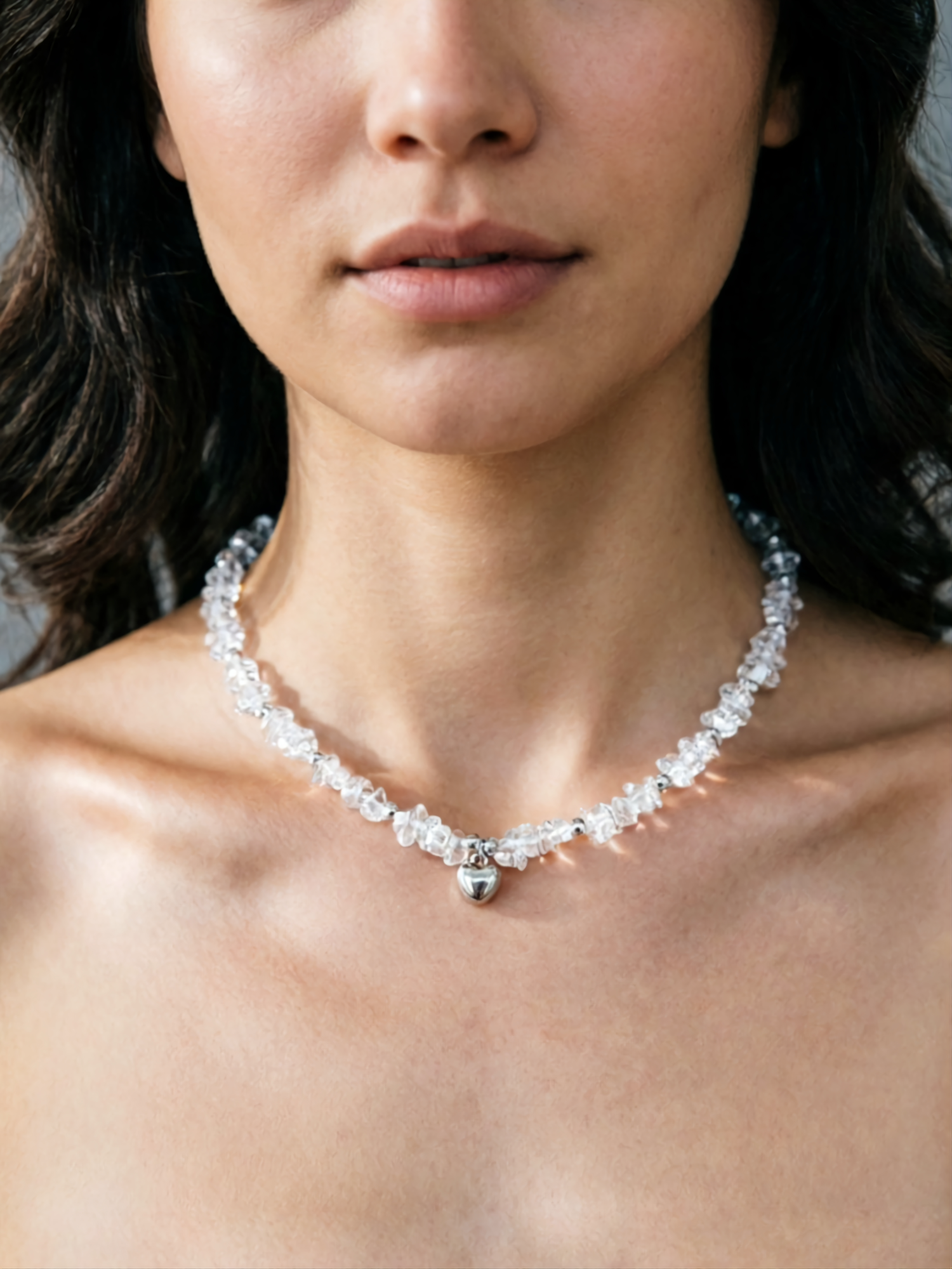 Чокер ENJOY Украшения из камней, горный хрусталь