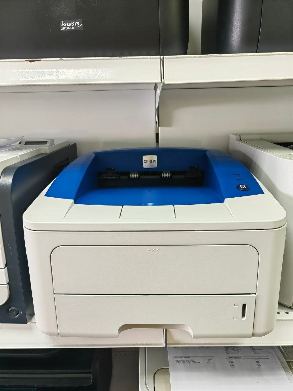 Принтер лазерный Xerox Phaser 3250DN для офиса и дома, сетевой, автоматическая двусторонняя печать