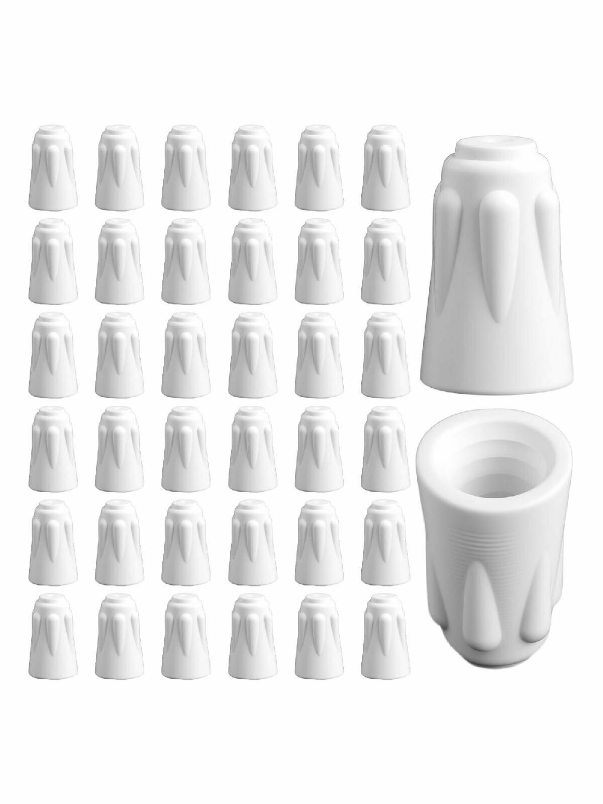 100шт Керамических проволочных разъемов, термостойких До 1000F Электрических проволочных гаек