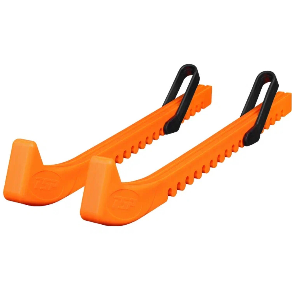 Чехлы для хоккейных коньков пластиковые TSP Hockey Blade Guards (Neon Orange) v.2
