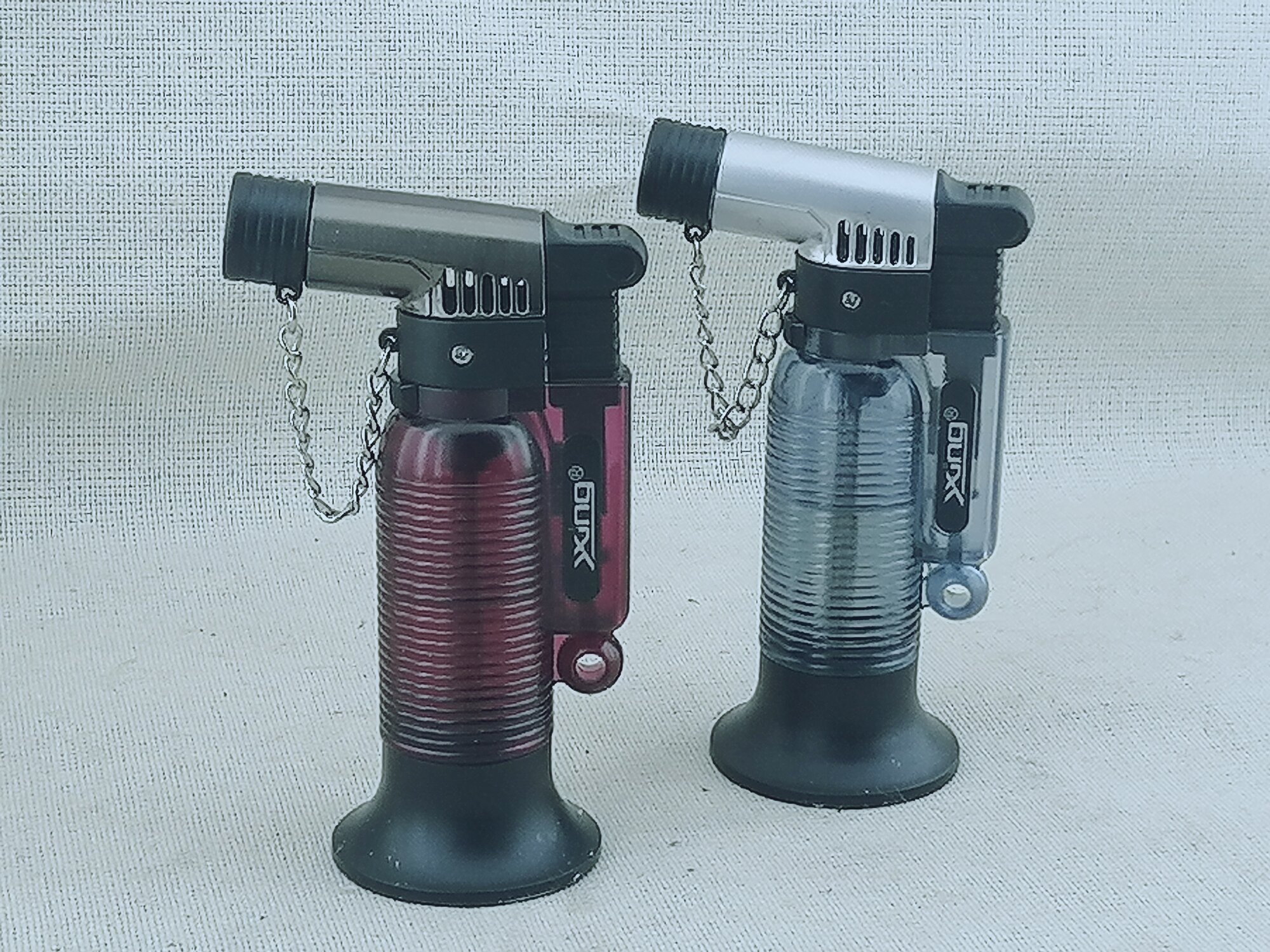 Зажигалка туристическая, горелка для камина, для мангала с крышкой, 2 ШТ. Без газа, НЕ заправлена