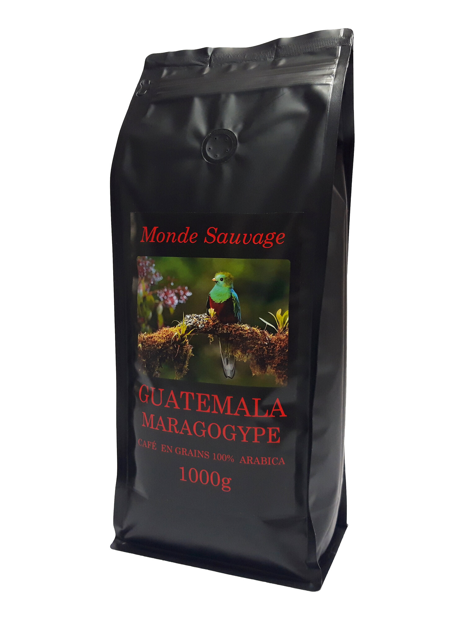 Кофе в зёрнах Монд Саваж Гватемала Марагоджип 1кг