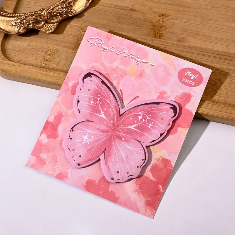 30 шт. розовые бабочки, Color: 8