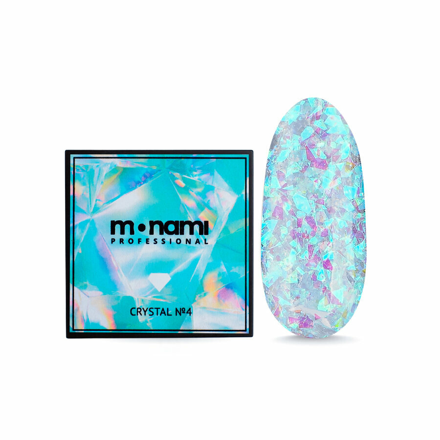 Гель моделирующий Monami Crystal Gel №4 15г, густой, для верхнего слоя