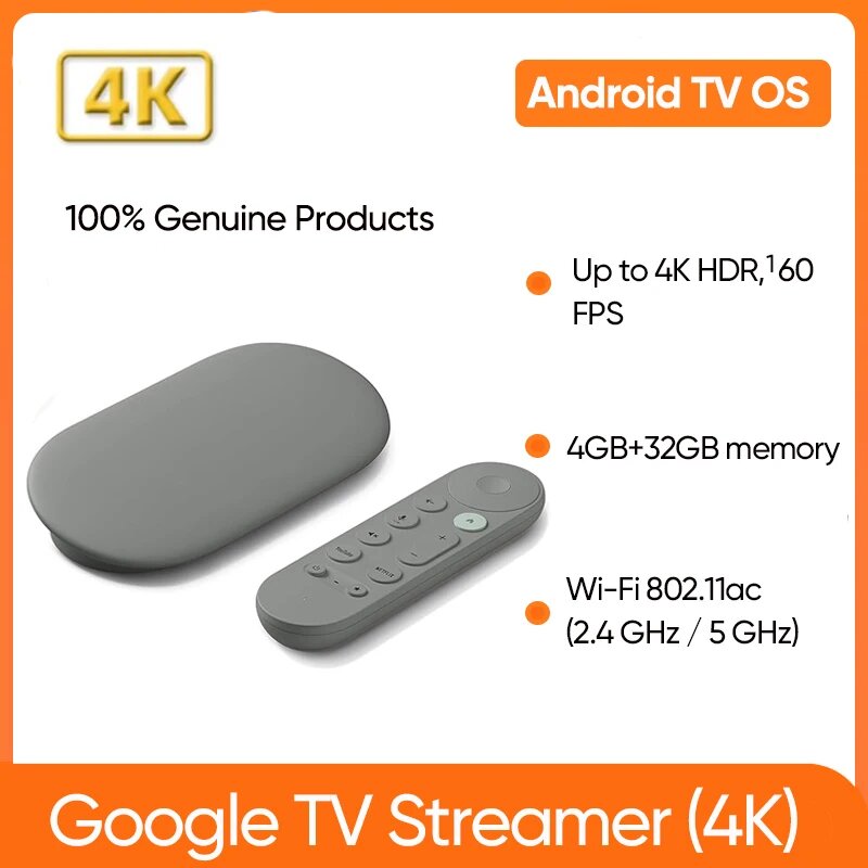 Google TV streamer (4K) Porcelain 24ship — фото 1