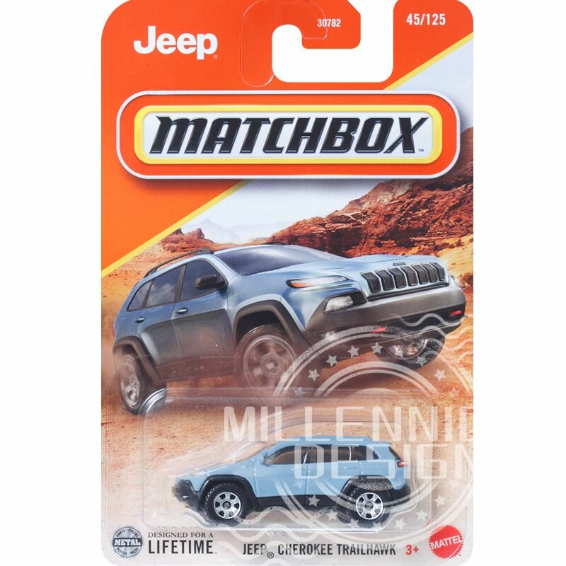 Mattel Matchbox Модель автомобиля из сплава 1:64, Новая модель 2025 года, Серия 25K(K45-JEEP)