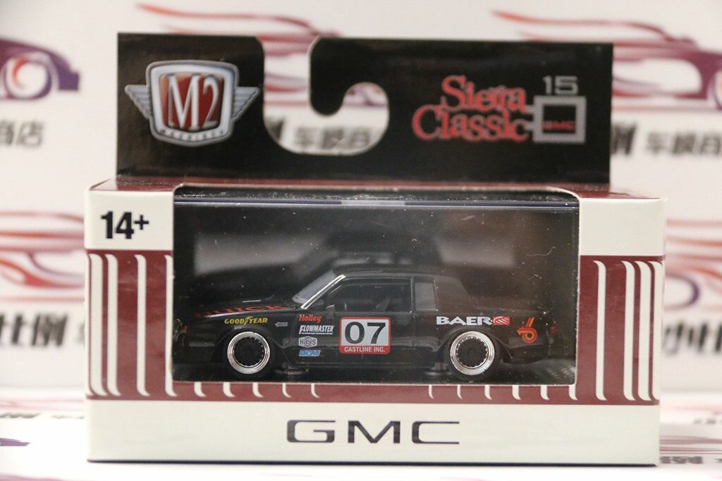 M2 Machines 1:64, литой автомобиль, модель машинки(1987 Buick Grand National Cust)
