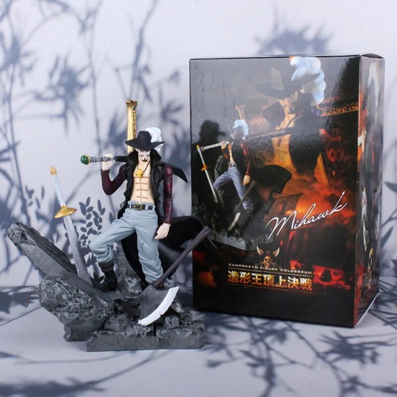 Дракула Михоук(Соколиный глаз) из аниме Ван Пис (One Piece) Dracule Mihawk/Высота 16 см