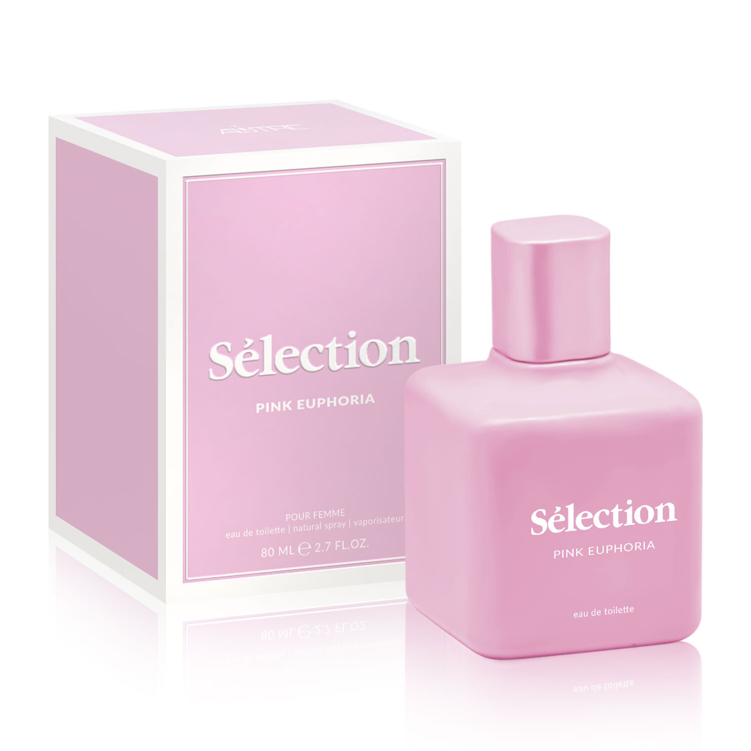 Туалетная вода Поли Парфюм Selection PINK EUPHORIA 80ml (аромат CH Good Girl) для женщин