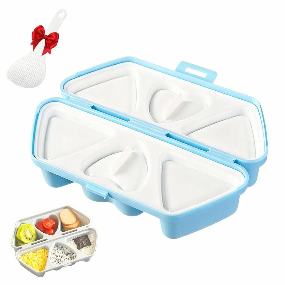 Бытовая коробка для завтрака в форме рисовых шариков с 6 отделениями