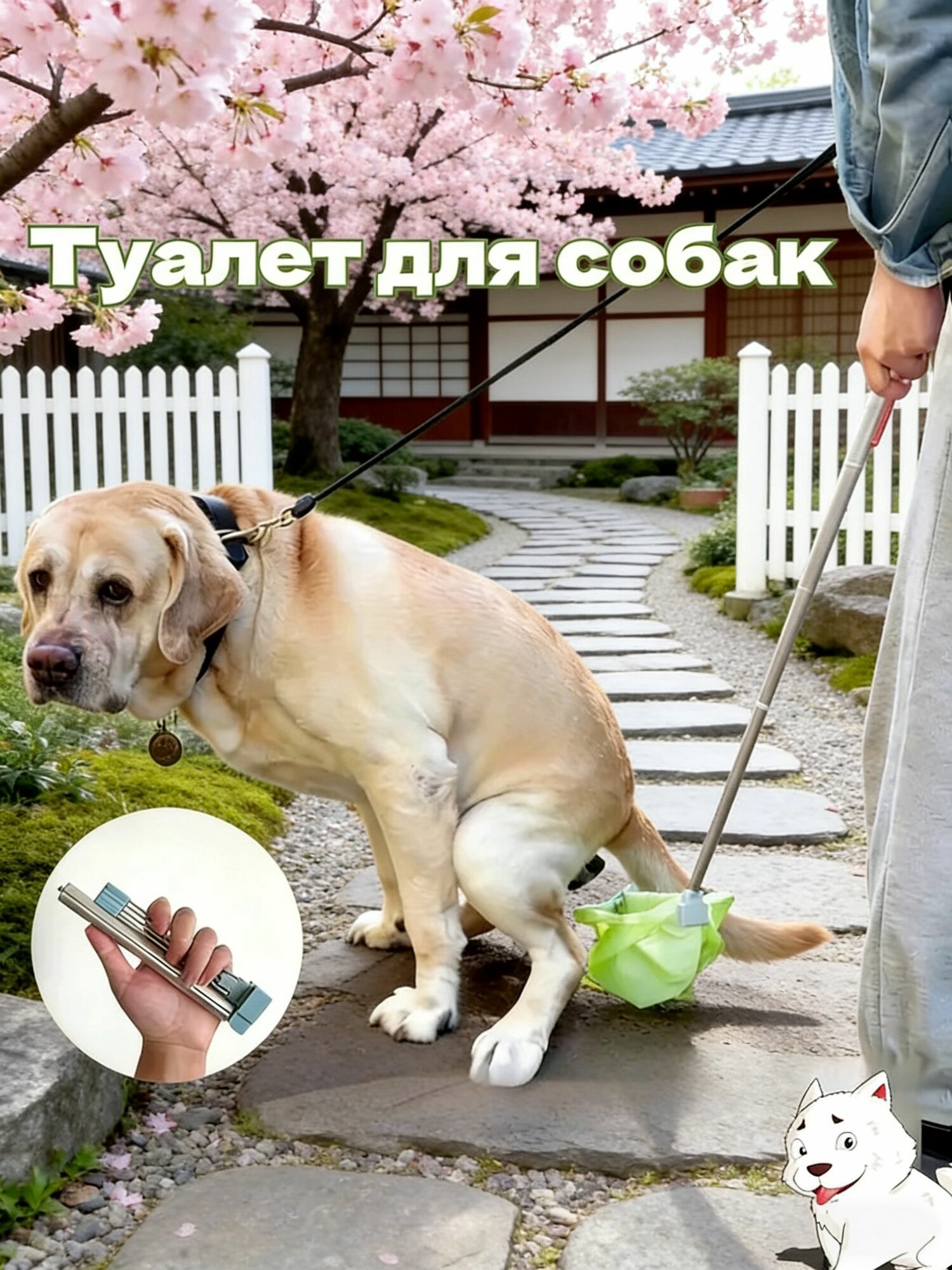 Уличный туалет для собак1
