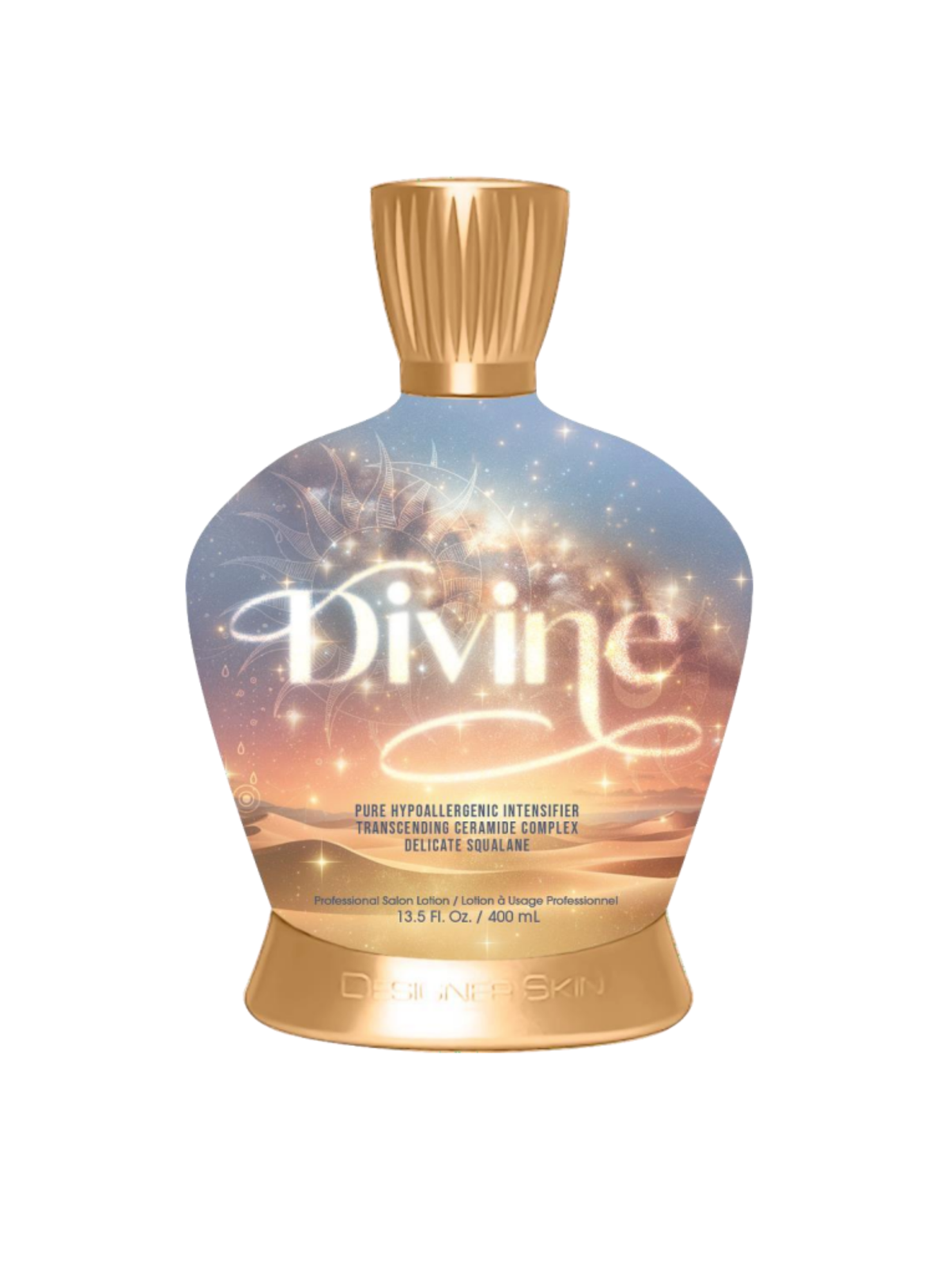 Крем для загара в солярии Designer Skin Divine, с гипоаллергенной формулой, 400мл.