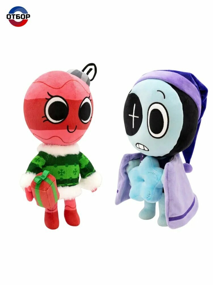 Плюшевая игрушка Astro и Bobette из мира Dandy's World / Dandy's World Astro and Bobette