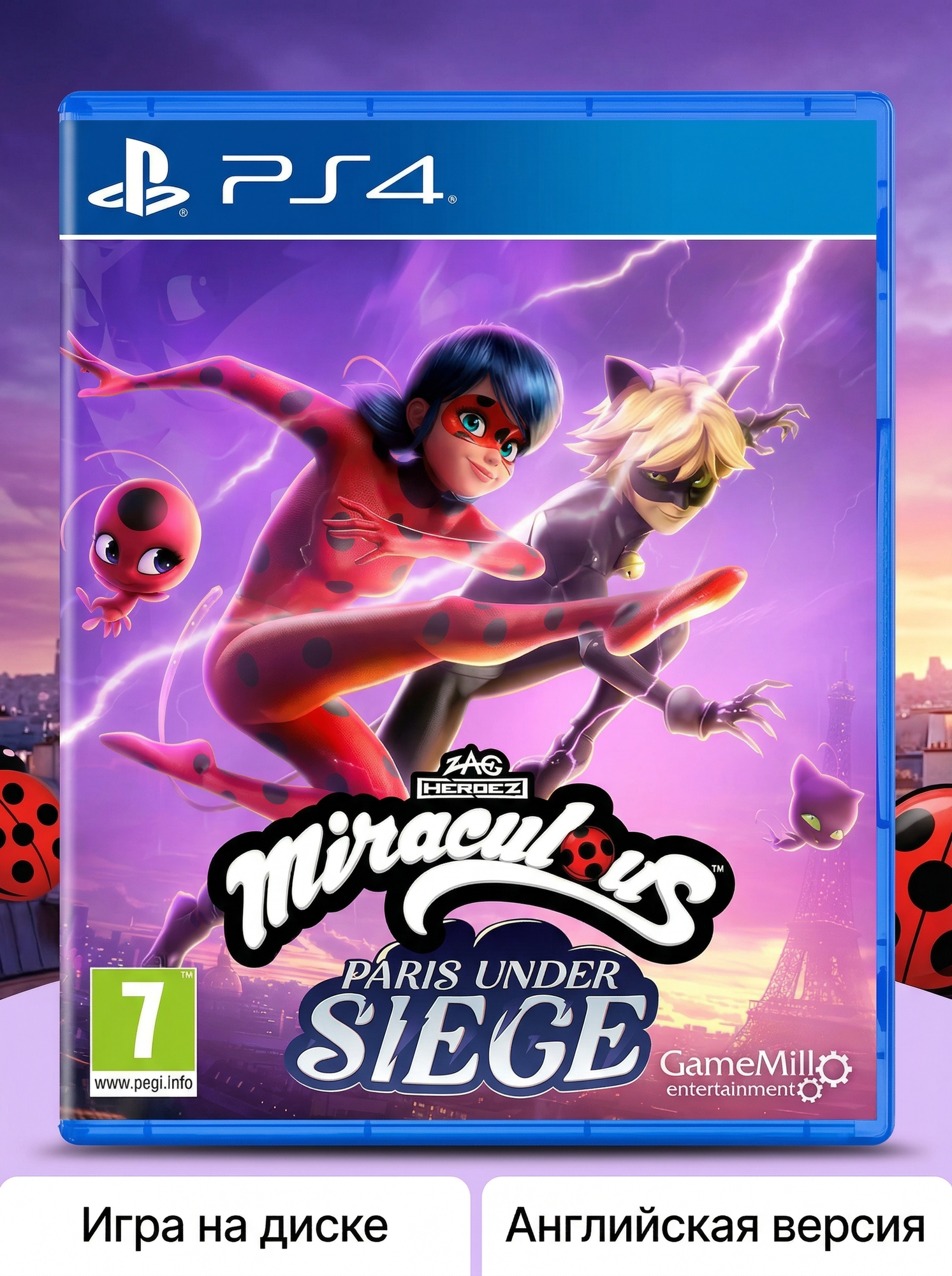 Игра Miraculous Paris under Siege (PlayStation 4, Английская версия)