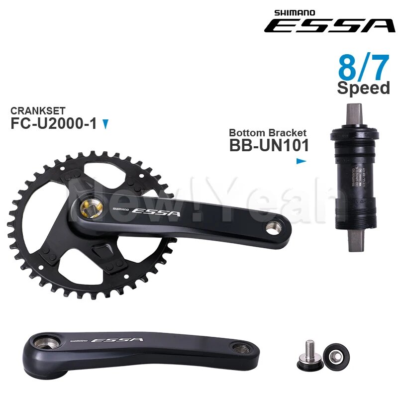SHIMANO ESSA FC-U2000 Шатуны 170мм, FC40T