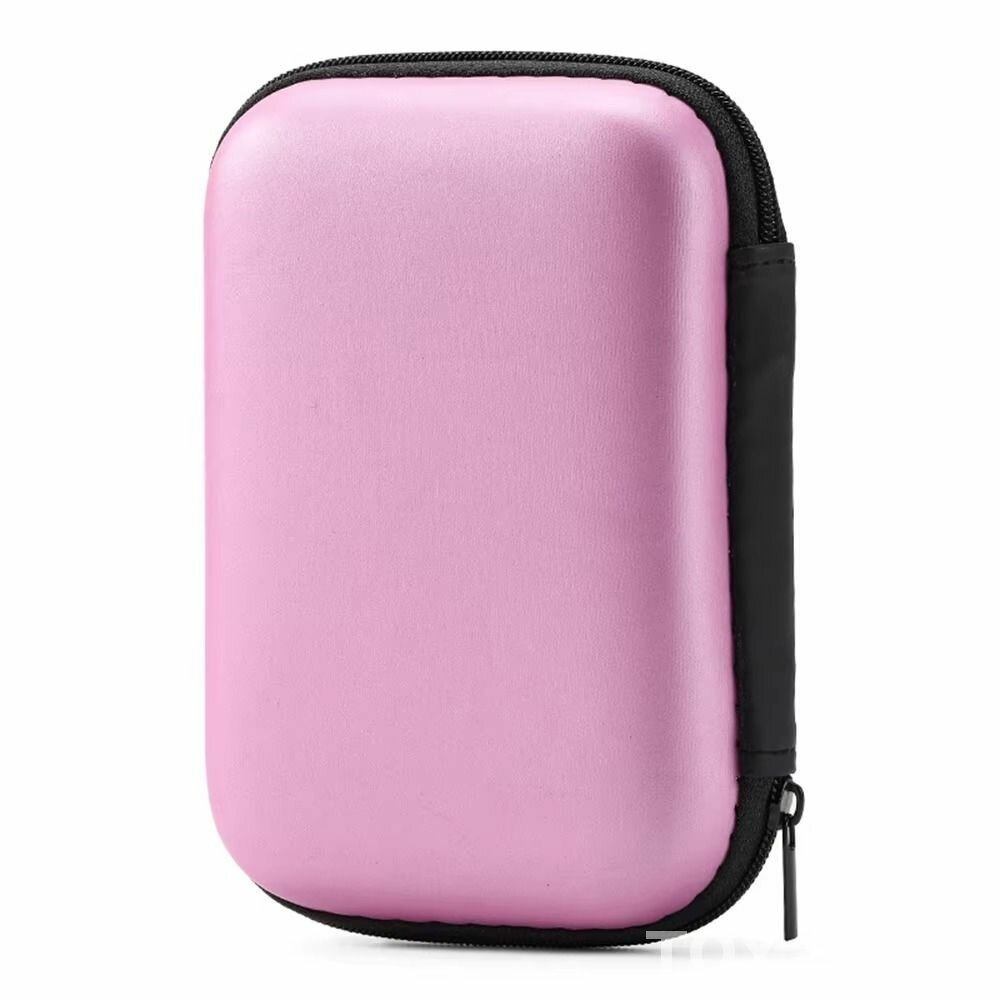 Портативный жесткий диск противоударный чехол на молнии сумка чехол 2.5 дюйма HDD, Семь цветов на выбор