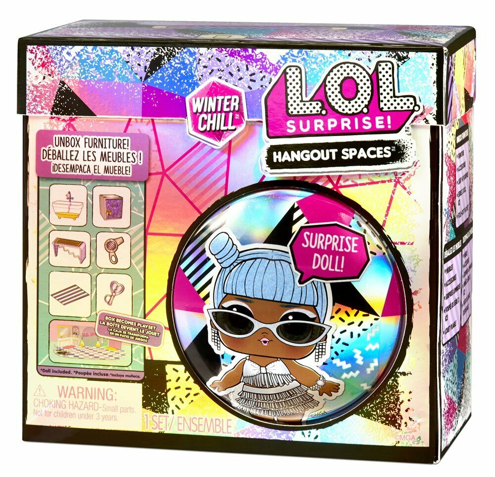 L.O.L. Surprise! ЛОЛ Сюрприз Набор мебели ванная комната Winter Chill - Ice 118350