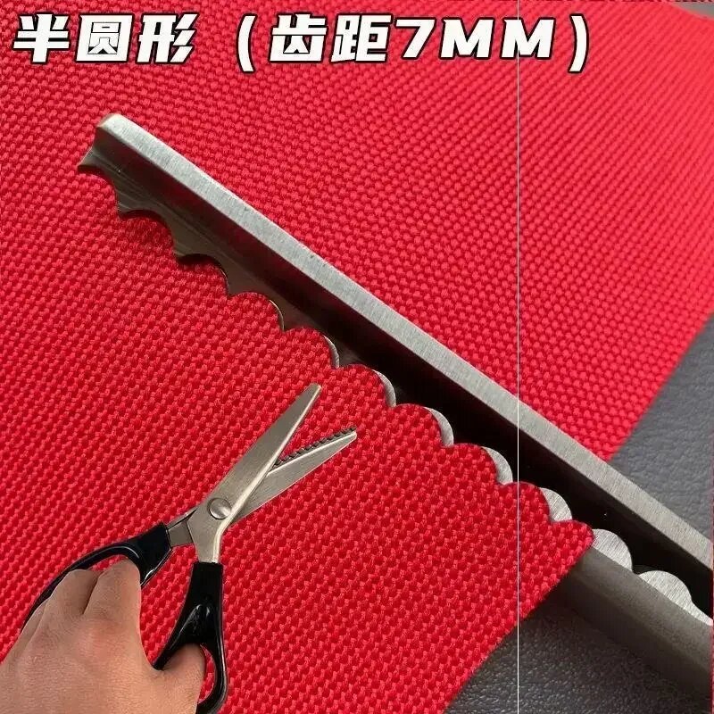 Ножницы зигзаговые Wave 7mm, черные