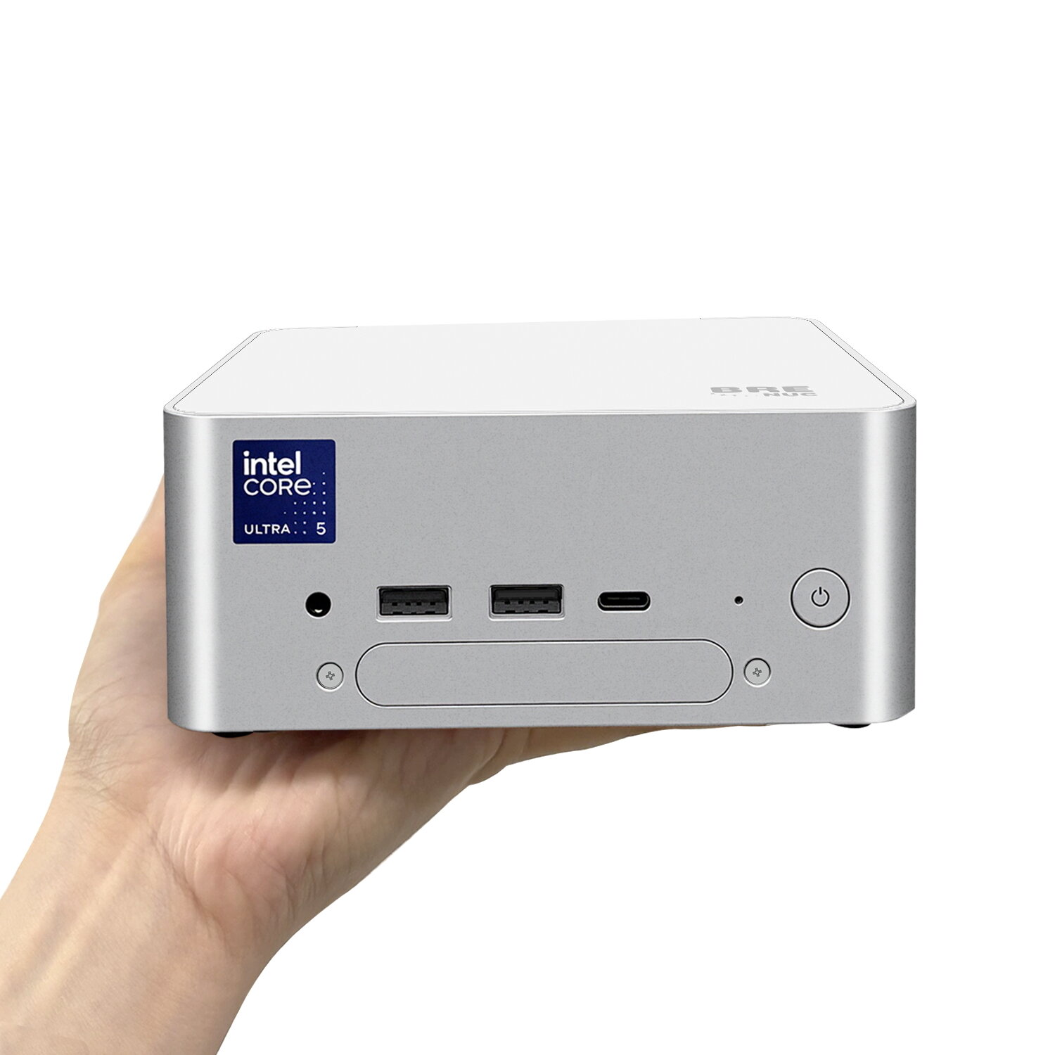 Мини ПК BRENUC Intel Core Ultra 9 285H, Intel ARC 140T Graphics, Нет памяти, нет жесткого диска), WIFI6E, BT5.3, AI PC