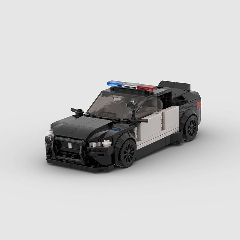 Набор игрушечных моделей MOC puzzle toy, креативная сборка полицейской машины M5, подарок для детей