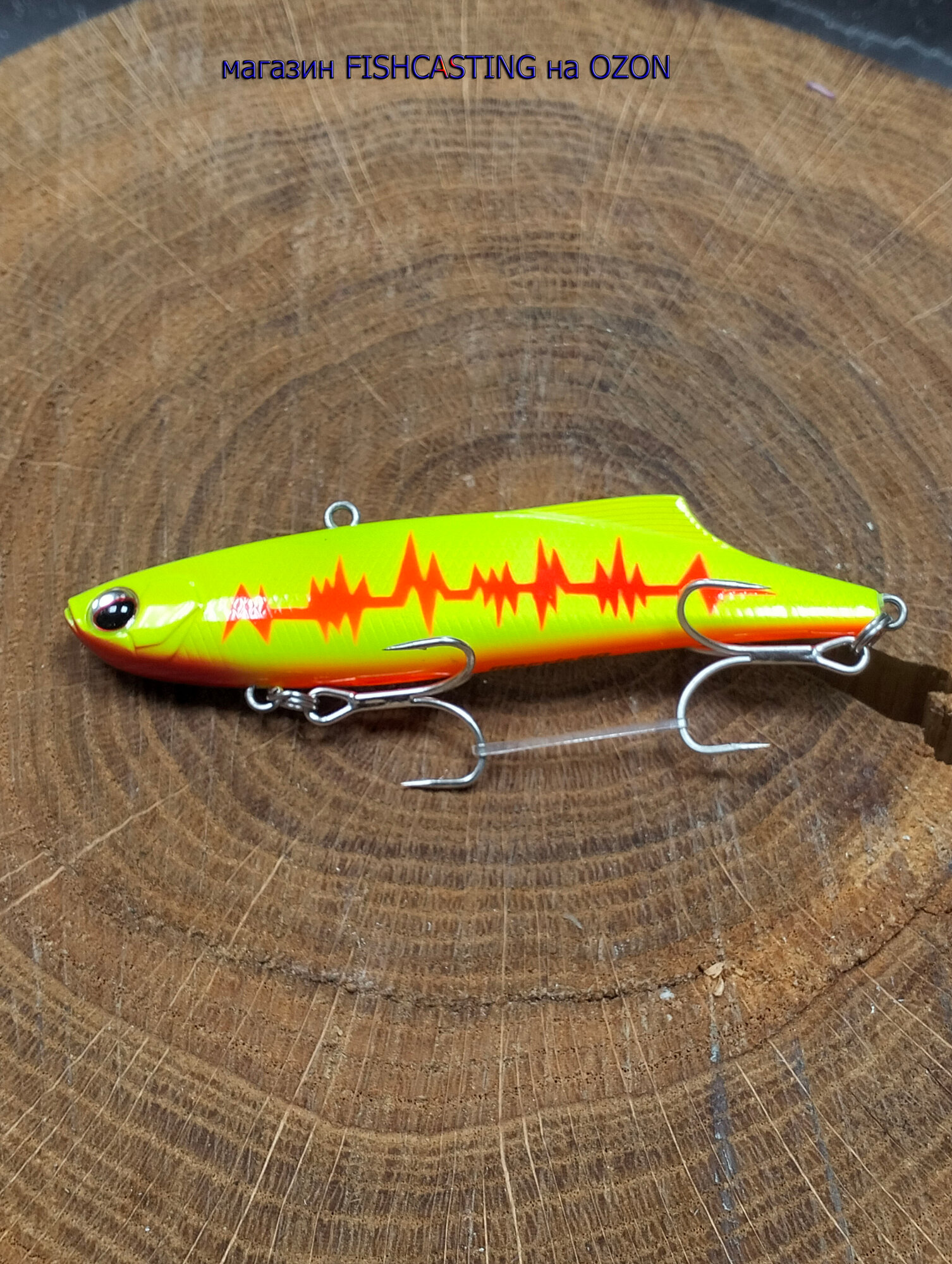 Воблер EverGreen Ocean Fleet Marvie (Vib) 90мм. цвет #RU24