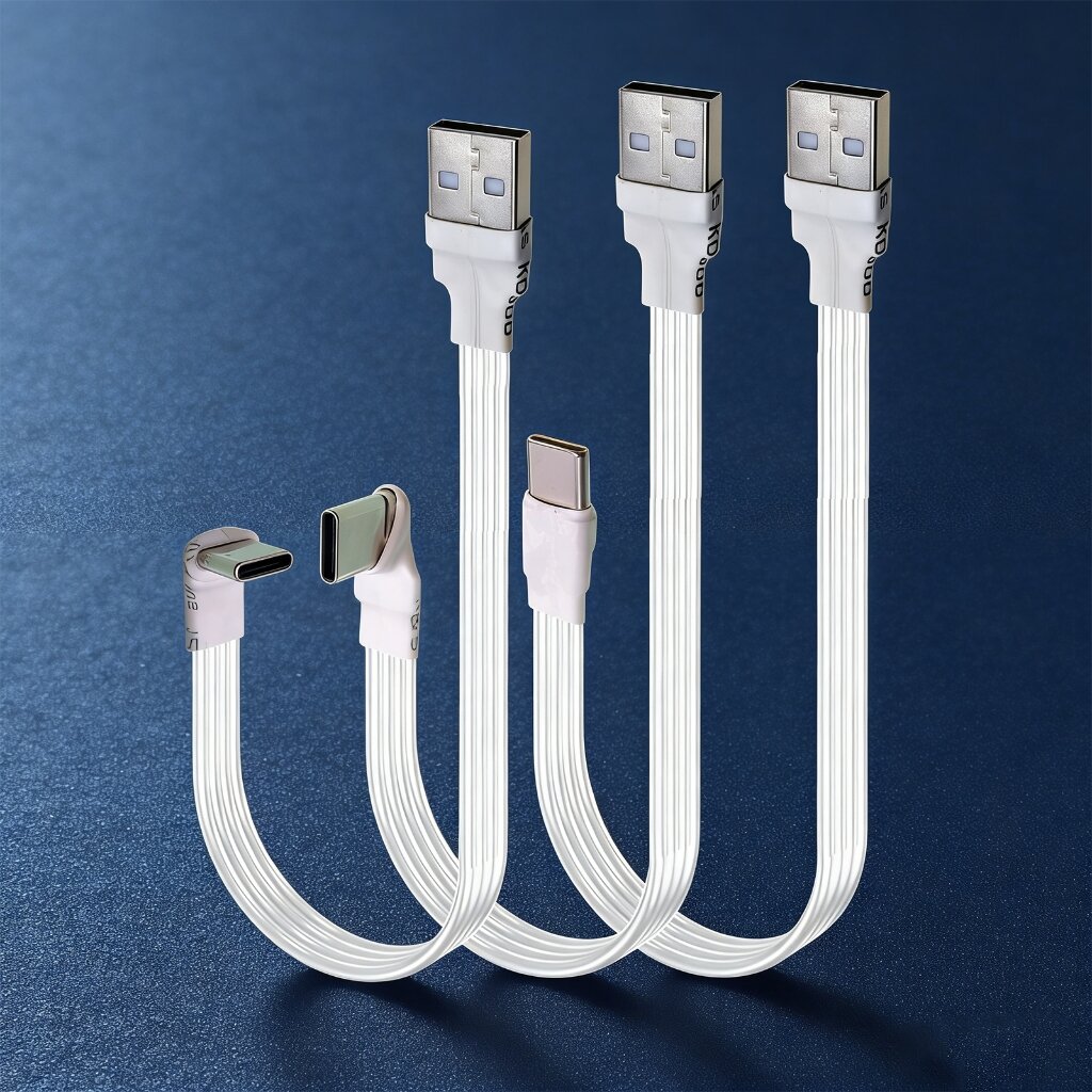 USB 2.0 кабель USB-A — USB-C, 0.3m - UP — фото 1