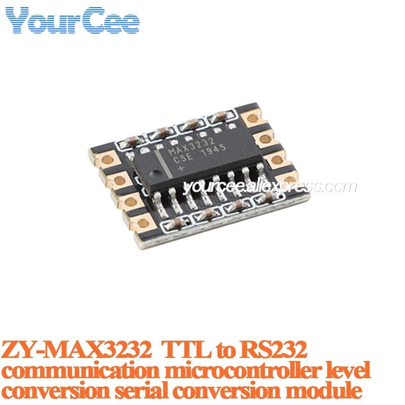 Модуль преобразования RS485/RS232/MAX485/TTL/CAN Your Cee 2pcs, ZY-MAX3232 TTL-RS232