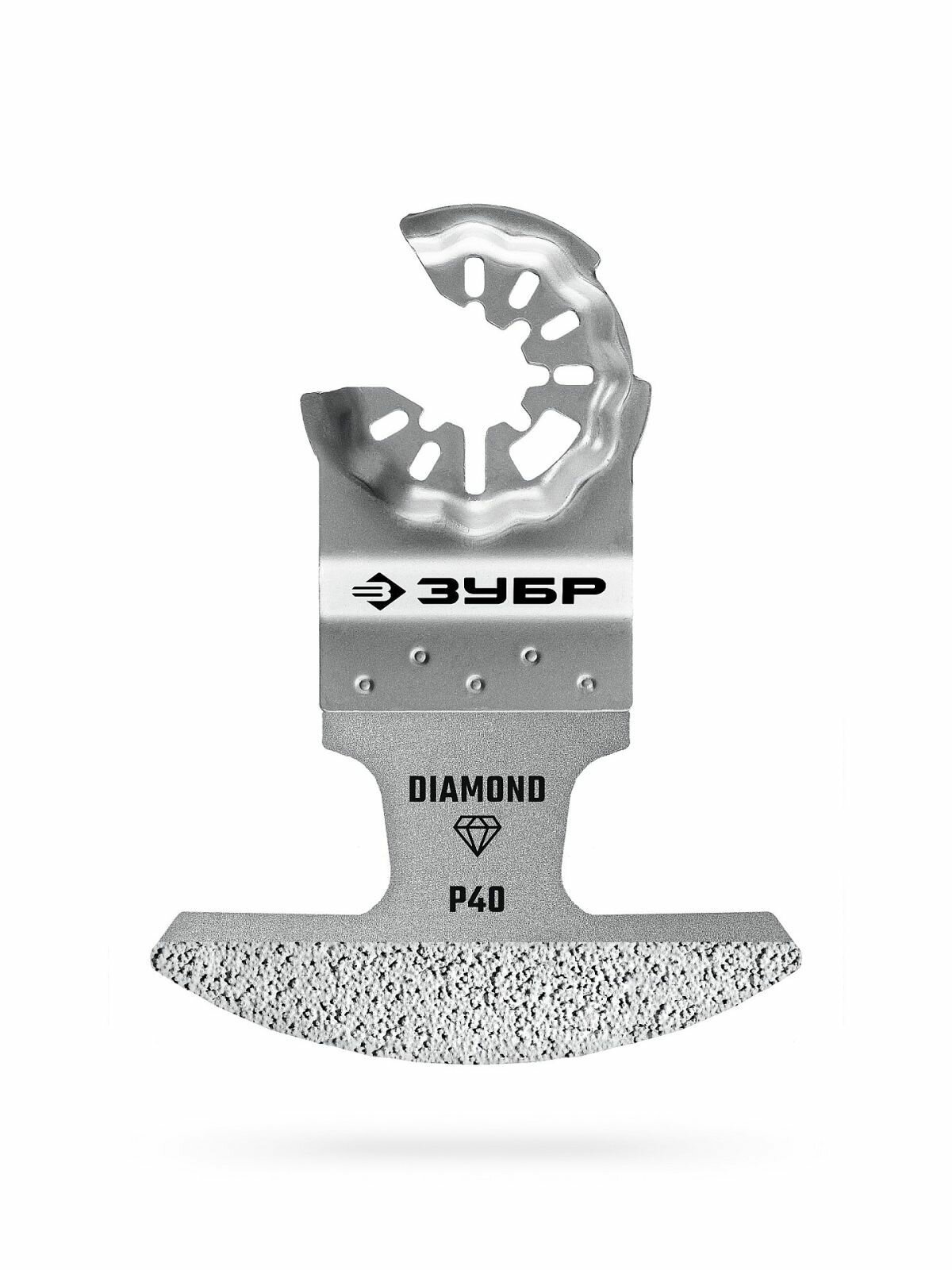 Полотно для резки и шлифовки ЗУБР DIAMOND. 70x2.0 мм, с алмазным зерном Р40, керамика, мрамор, стекло, кирпич, StarQuick