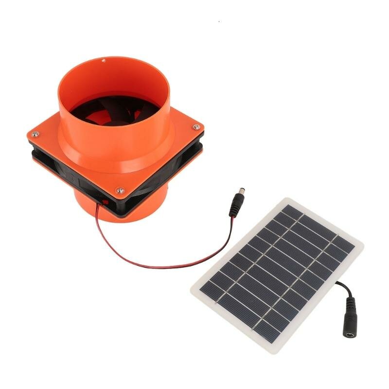 Солнечный вытяжной вентилятор для теплиц