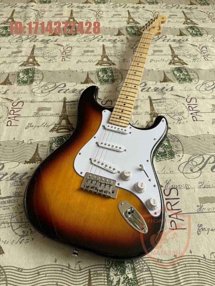 Fende Электрогитара ST/3 однокатушечных/2 однокатушечных 1 двухкатушечный звукосниматель 6-струнная 39"