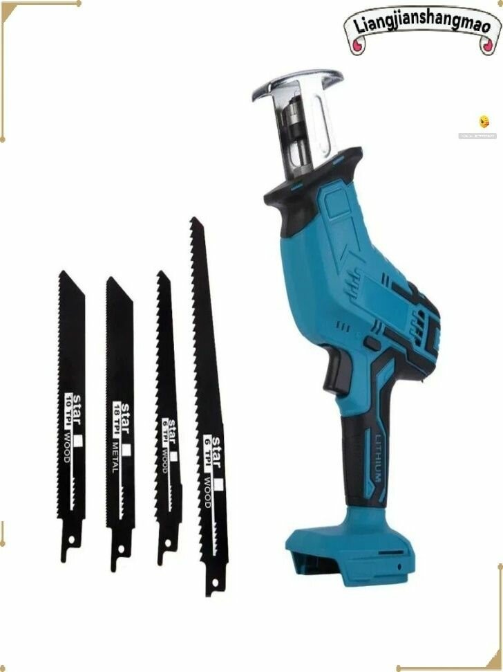 18 В Аккумуляторная сабельная пила LB197, Heimerdinger, без батареи-zhangshiliang