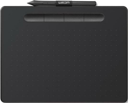 Графический планшет Wacom Intuos M CTL-6100K-B USB черный