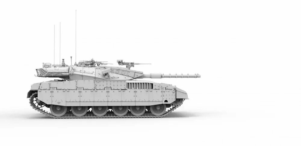 Сборная модель Border Model 1/35 Israel Merkava Mk.2D Танк 037 - для моделистов и коллекционеров — фото 1